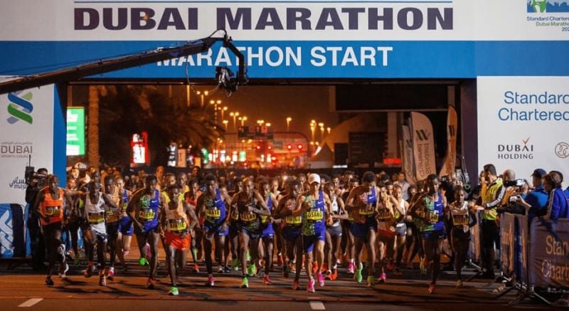 Elite Runners Gear Up for Thrilling Showdown at Dubai Marathon 2024 | Watch Athletics